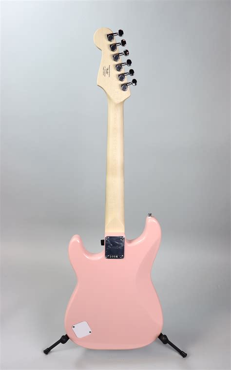Squier Mini Strat Shell Pink Detroit Guitar