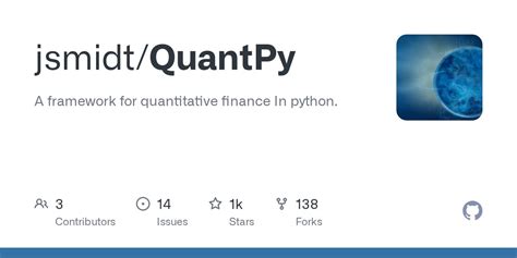 4 Quantpy A Framework For Quantitative Finance In Python T