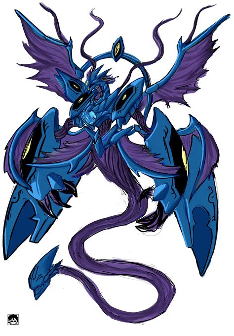 Arkadimon Super Ultimate And Ragnamon Original And 1 More Drawn By