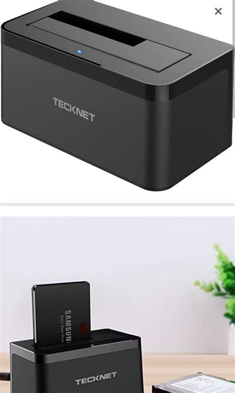 Tecknet Usb 3 0 Hard Drives Docking Station For 2 5 Inch And 3 5 Inch Sata Hdd Sata I Ii Iii
