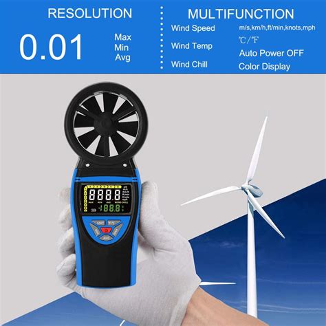 Btmeter 8805 Handheld Digital Anemometer Wind Mete Vicedeal
