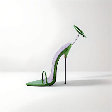 Ultra Thin Metal Stiletto Heel Sandals 13cm Or 16cm Barely There Straps