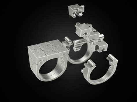 Stl File Ring Puzzle 💍 ・3d Printable Model To Download・cults