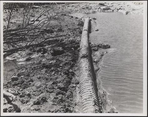 Dam Showing Pipe Only Of Photograph 27 Digital Commonwealth