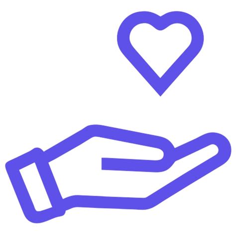 Premium Vector A Hand Holdind Healt Icon