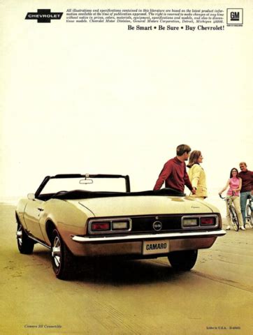 1968 Camaro Parts And Restoration Information Ss396