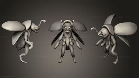 Figurines Simple Ladybug Stkpr 0789 3d Stl Model For Cnc