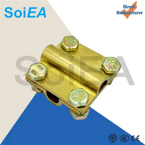 Earthing Protection Conductor Jointing Earth Connection Clamp Ground Rod And Lightning Arrester