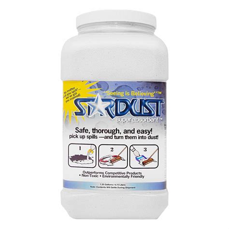 Stardust Spill Products Amorphous Alumina Silicate 1 Gal Volume