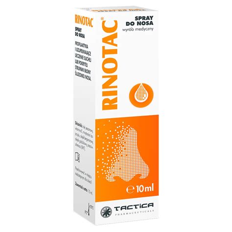 Rinotac Medical Device Nasal Spray 10 Ml