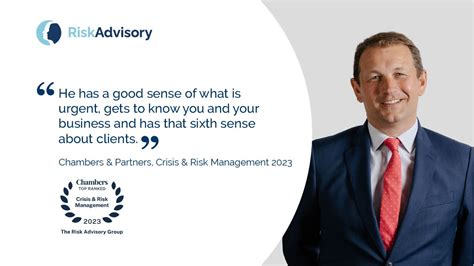 Patrick Kelkar On Linkedin The Risk Advisory Group Earns Top Chambers