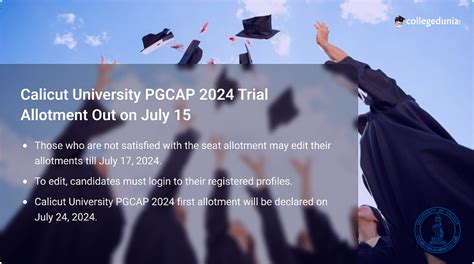 Calicut University Pgcap 2024 Trial Allotment Out On July 15 Pgcapuoc