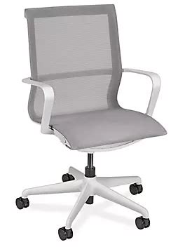 Air Mesh Chair Gray H 9154gr Uline