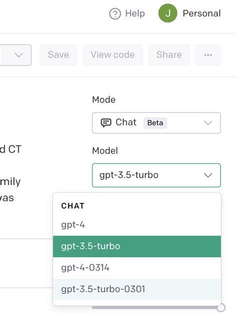 my program is unable to use the gpt 3 5 turbo model and i need help