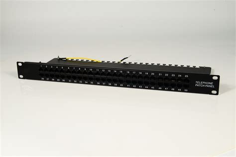Cat3 Utp 50 Port Voice Patch Panel From China Manufacturer Webitelecomms Structured Cabling