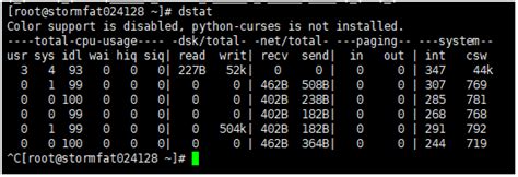 Dstat命令详解 清风软件测试开发 博客园