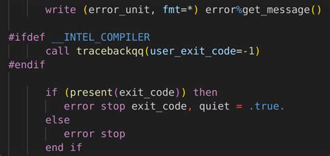 Fortran Errors And Error Handling Part 7 Fatal Errors Matthias Noback