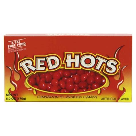 Redhots Original Cinnamon Hard Candy 090 Oz 24 Ct