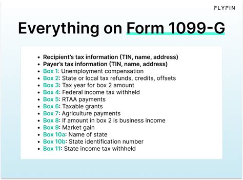 A Guide To Tax Form 1099 G
