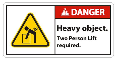 무거운 물체 흰색 배경에 두 사람이 리프트 필요한 기호 격리 개념에 대한 스톡 벡터 아트 및 기타 이미지 개념 나름 남자 Istock