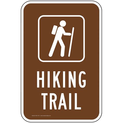 Hiking Trail Sign Clip Art