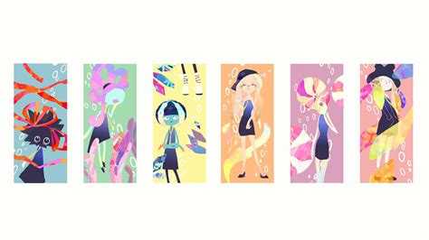 Fufuyura Karen Splatoon Kitamura Splatoon Maya Splatoon Oonie