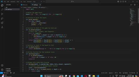 Kiran Kumar On Linkedin Tictactoe Codsoft Artificialintelligence