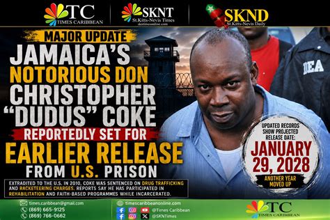 Jamaicas Notorious Don Christopher “dudus” Coke Reportedly Set For