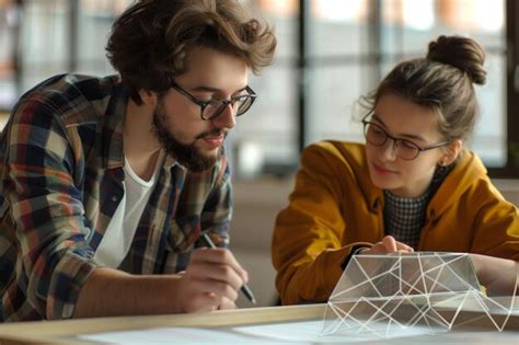 Premium Photo Teacher And Babe Having Geometry Lesson