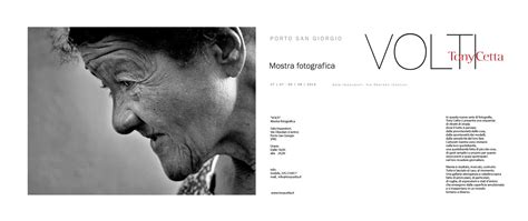 Mostra Volti Tony Cetta