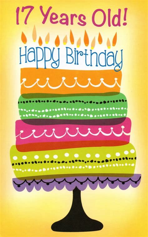 Happy 17th Birthday Wishes