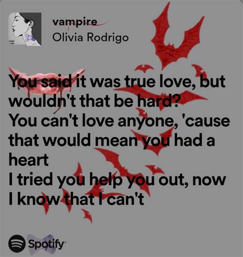 Vampire Olivia Rodrigo Lyrics