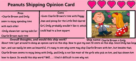 Peanuts Shipping Opinion Card Cb X Emily By Arthurengine On Deviantart