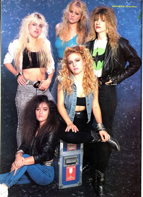 80s Rock Band Costume Women 80s Female Rock Fashion 80s Hair Metal