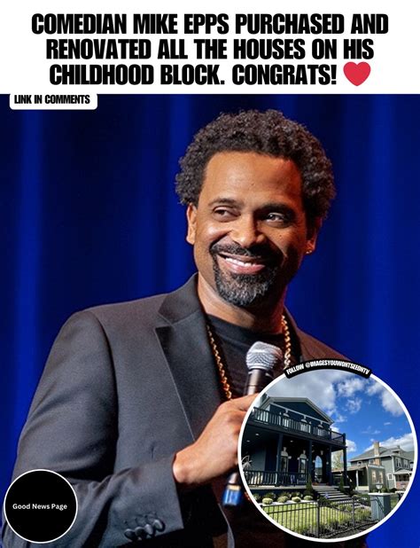 Good News Page Comedian Mike Epps Joins Forces With Hgtv