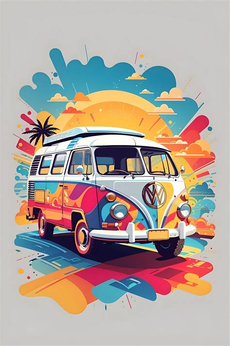 Download Ai Generated Van Combi Royalty Free Stock Illustration