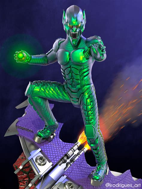 Green Goblin 2002 Fan Art Collectible By Laurendahmer On Deviantart