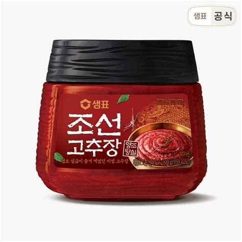 샘표 샘표 조선고추장 500g 원산지상세설명에 표시 위시버킷