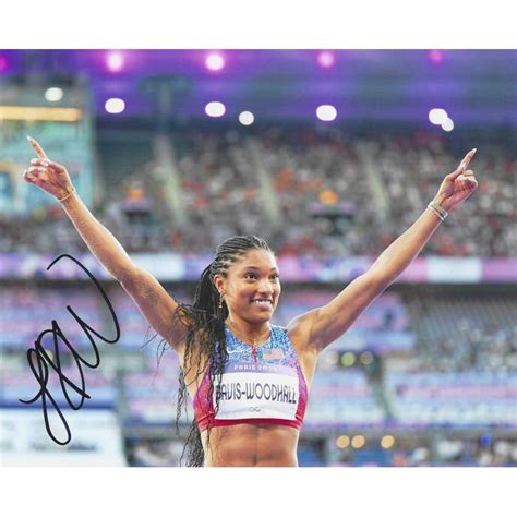 Tara Davis Woodhall Autograph