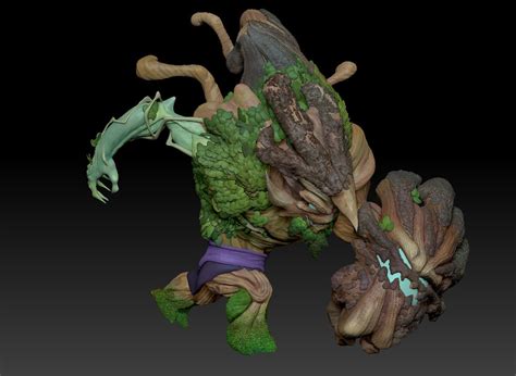 Maokai Fan Art Wip — Polycount