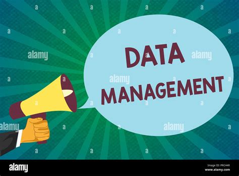 Word Writing Text Data Management Business Concept For The Practice Of