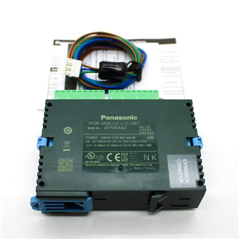 Panasonic Fp0r Analog Io Module Afp0ra42 Primelec