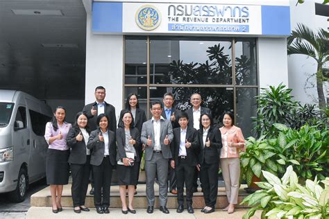 กรมสรรพากรตรวจเยี่ยมสำนักงานสรรพากรภาค 2 และหน่วยงานในสังกัด กรมสรรพากร The Revenue