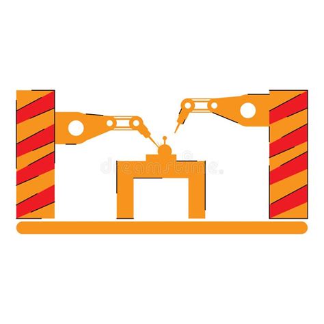 Affiche De Ligne Dassemblage Illustration De Vecteur Illustration Du