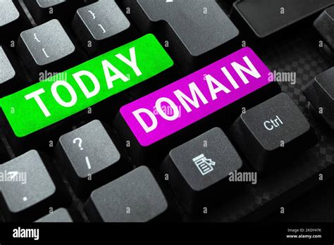 sign displaying domain business concept identification string that