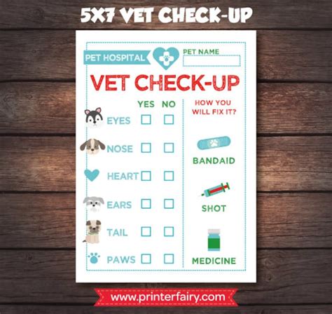 Puppy Hospital Sign And Vet Check Up Pet Adoption Party Instant