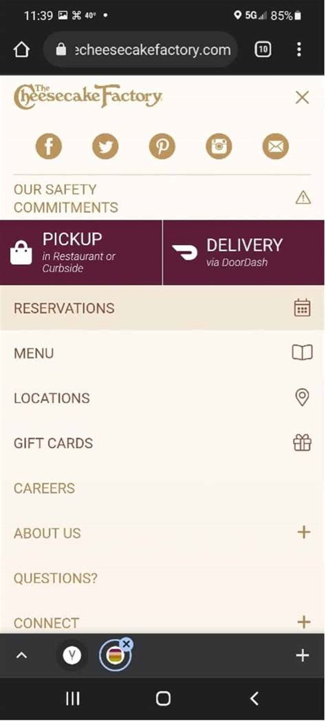 Cheesecake Factory Jersey City Reservations Laurice English