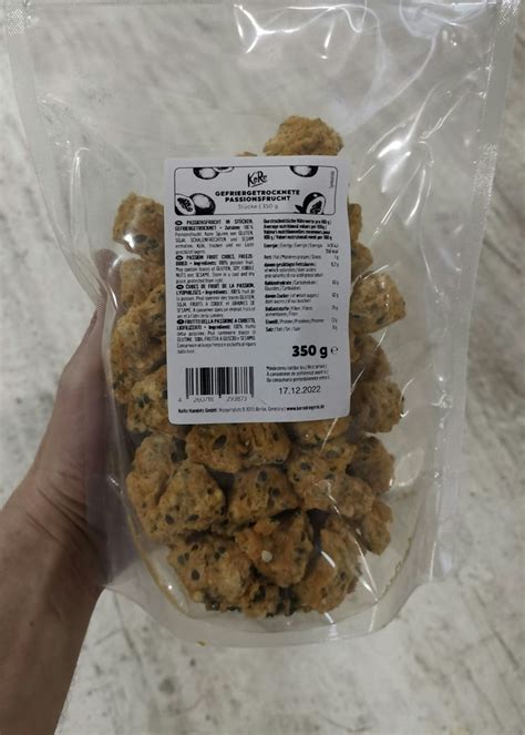 Dried Passionfruit Cubes 500 G Koro Swiss