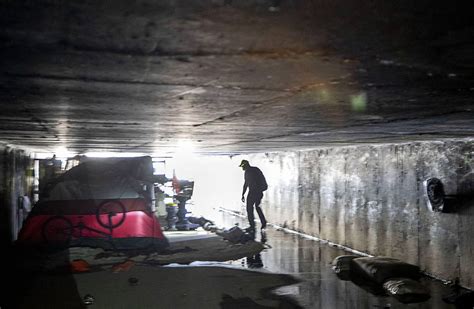 Driven By Compassion For Homeless Rescuers Venture Into Tunnels Of Las