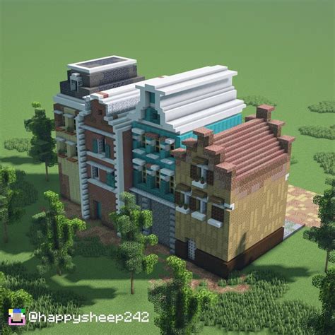 Minecraft Classical Townhouse Minecraft Houses Minecraft House Plans Minecraft Architecture